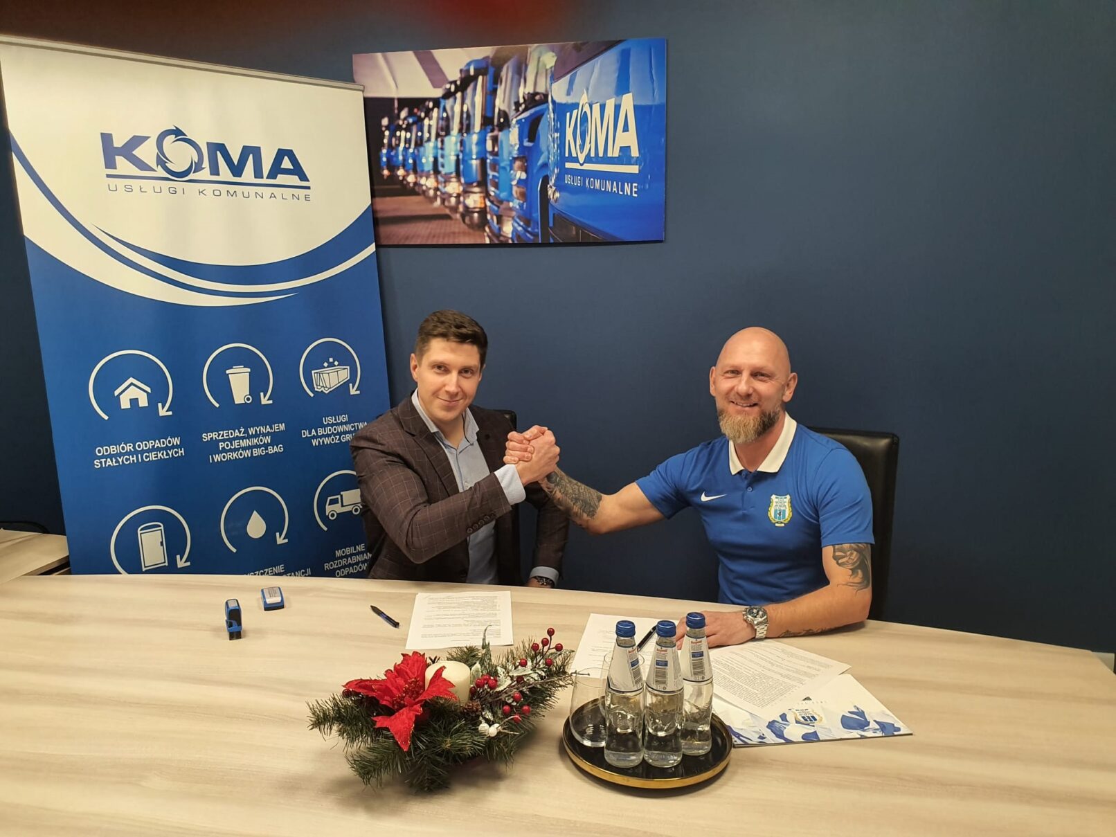 Witamy kolejnego partnera! KOMA złotym sponsorem Stomilu Olsztyn ...